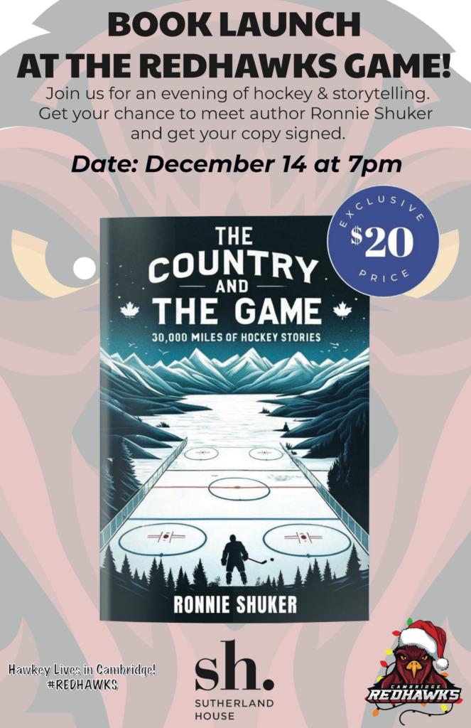 BOOK LAUNCH AT THE REDHAWKS GAME! | Cambridge RedHawks