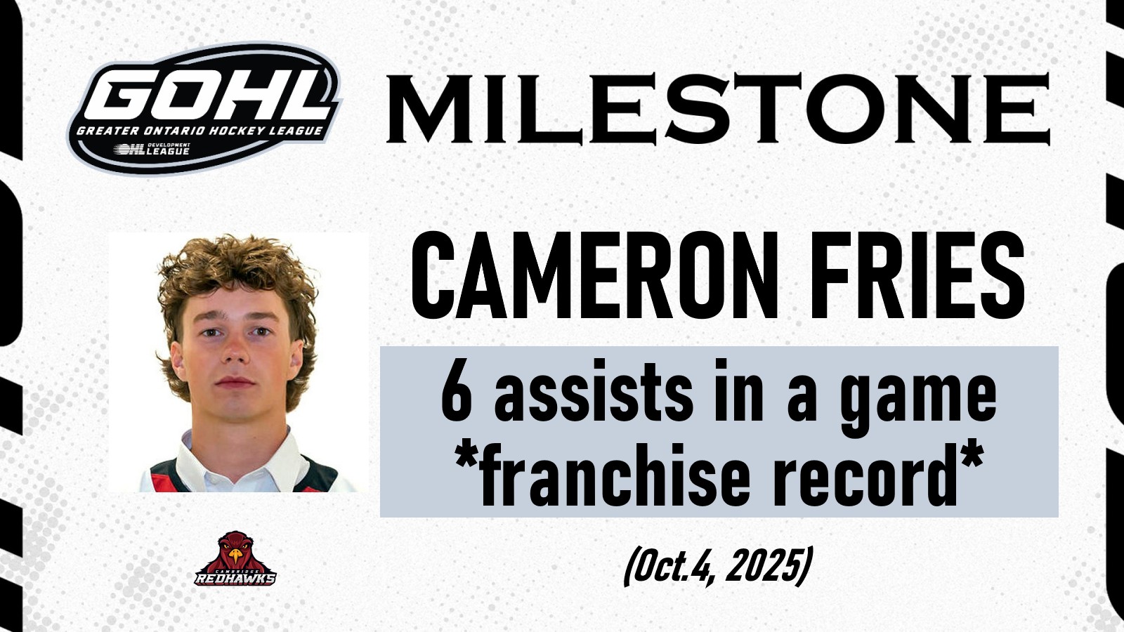 League Announces Name Change to GOHL, Rebrand, and Strengthened Alignment with OHL | Cambridge ...