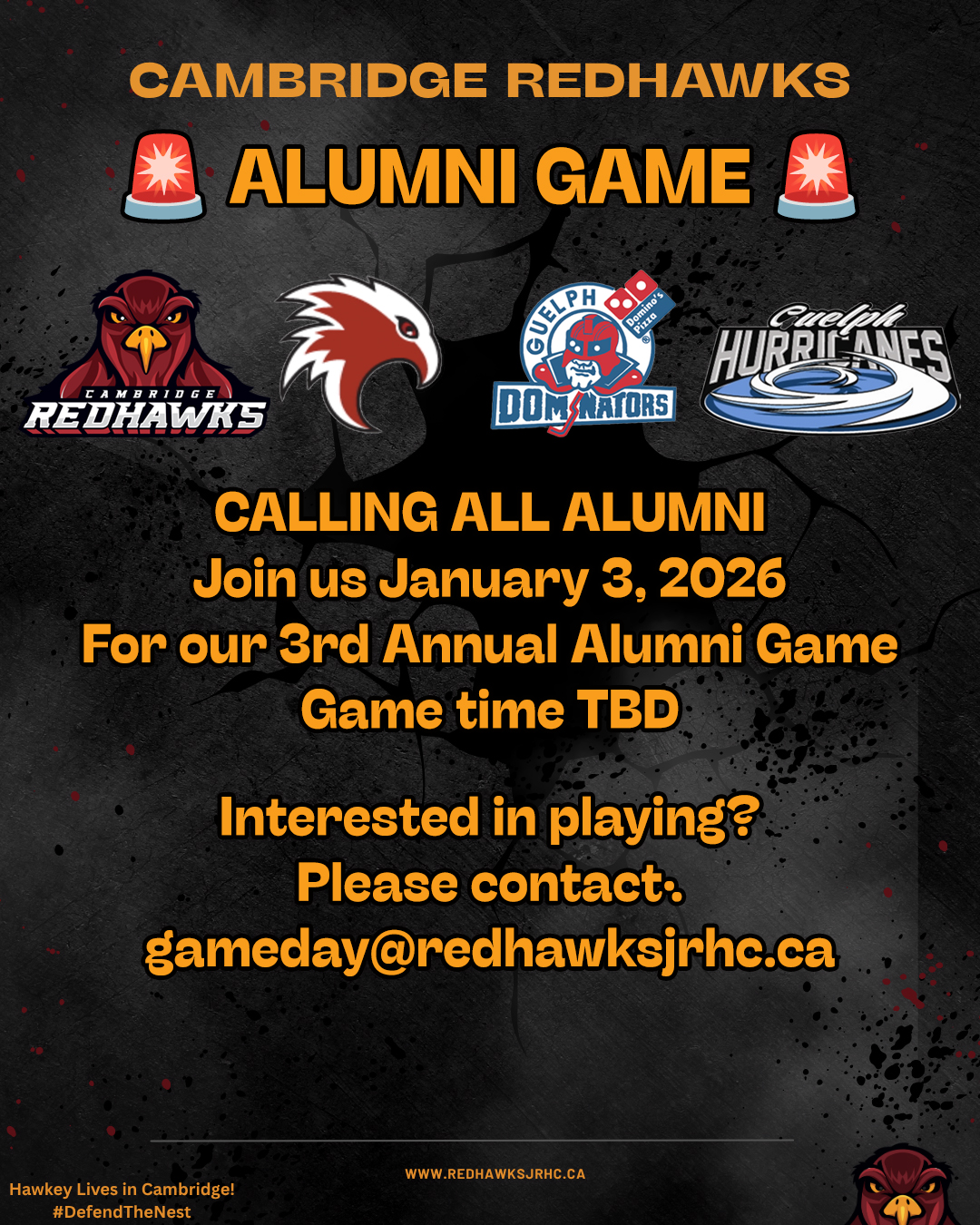 Redhawks on Bounce 99.5 | Cambridge RedHawks